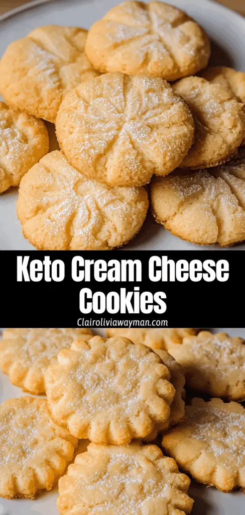 Keto Cream Cheese Cookies: A Low-Carb Treat That Tastes Like Home ...