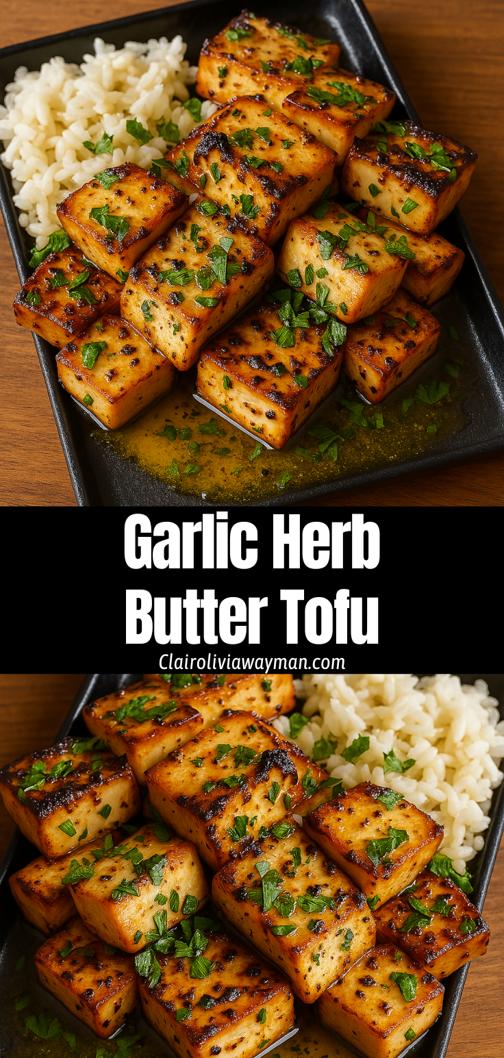 Garlic Herb Butter Tofu: A Crispy, Flavor-Packed Delight You’ll Crave ...