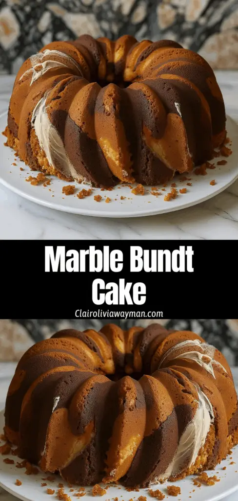 Marble Bundt Cake: A Beautiful Dance of Chocolate and Vanilla ...