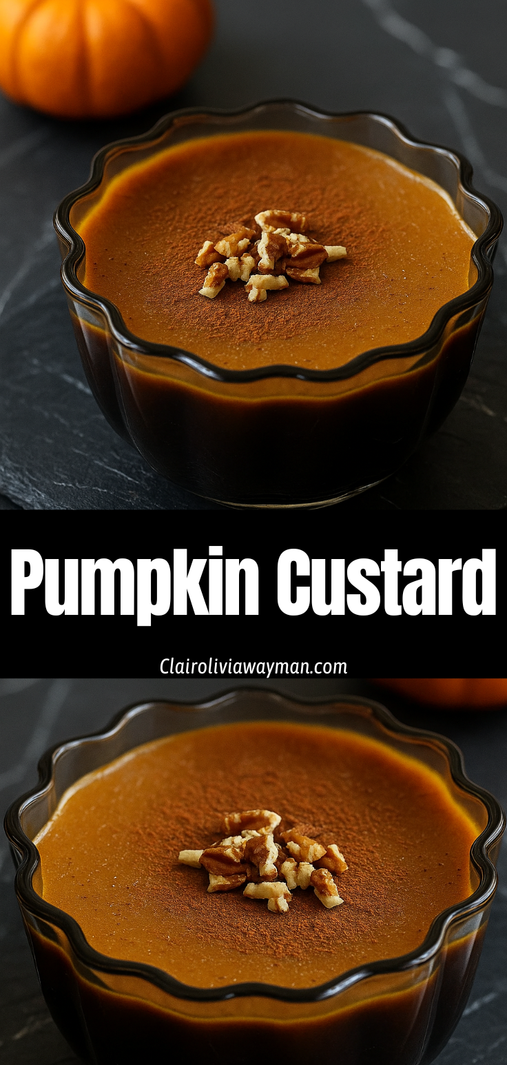 Pumpkin Custard: A Silky, Comforting Fall Dessert That Warms the Heart ...